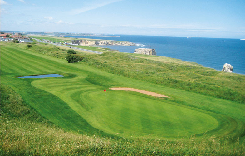 Taking in the sea air at Whitburn Golf Club - Northern Golfer