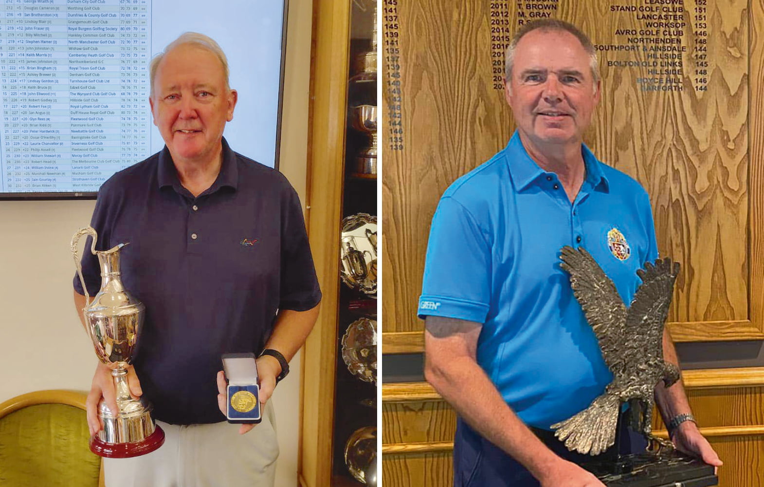 Durham duo win seniors titles - Northern Golfer