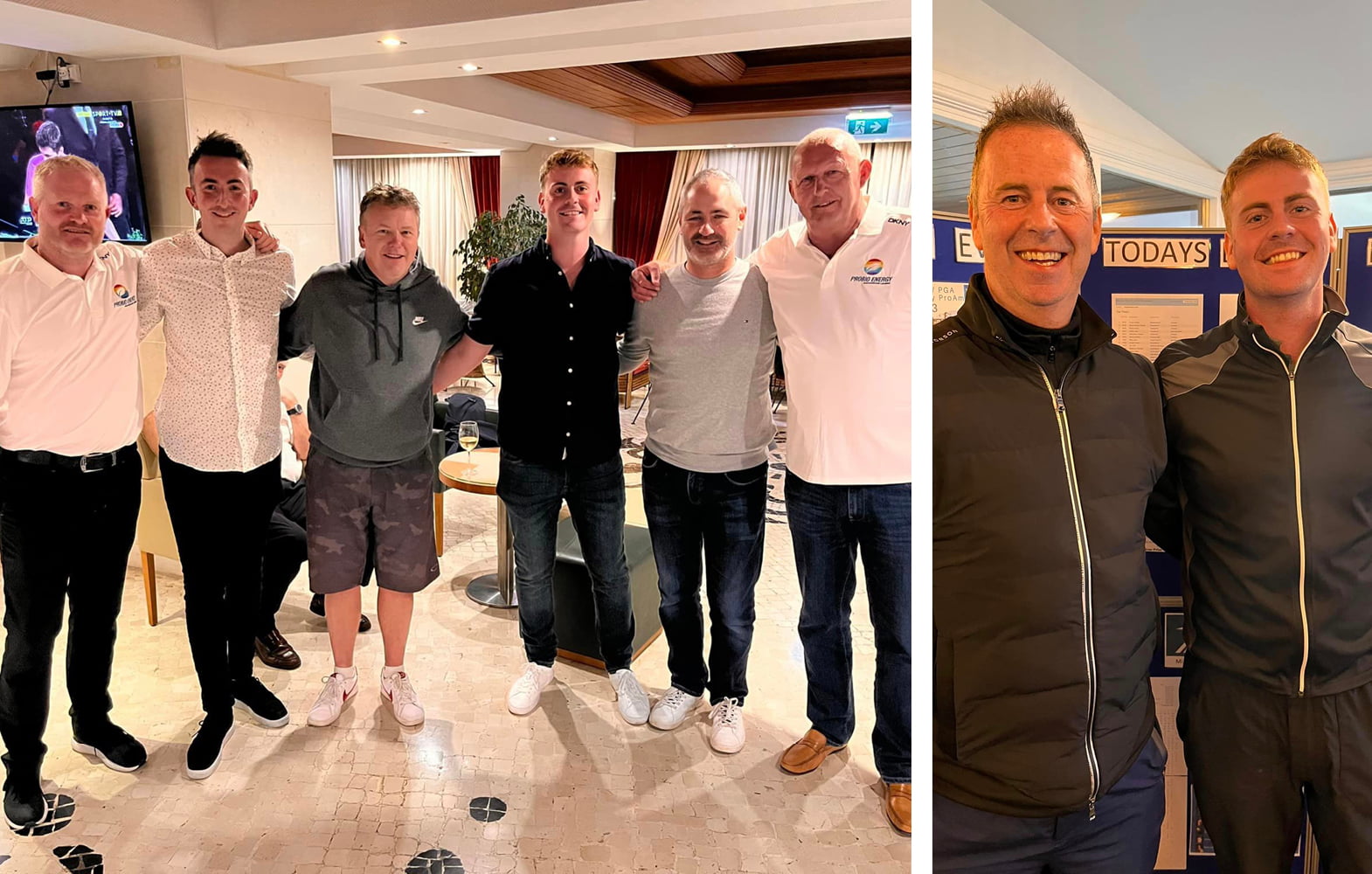 David Clark wins the NE/NW PGA Portugal pro am as a father and son duo ...