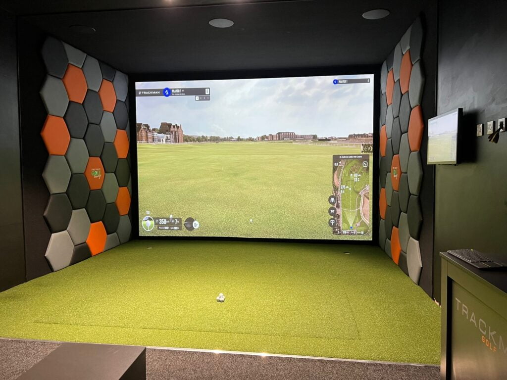 Indoor studio on track at Prudhoe - Northern Golfer