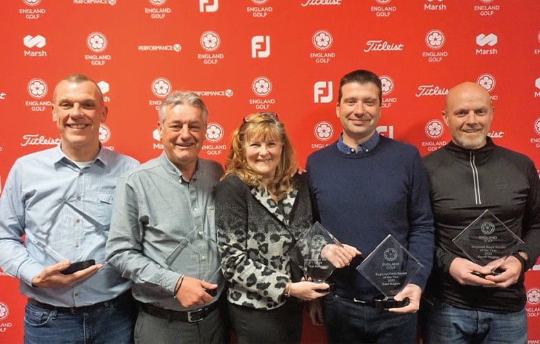 Bryan Ross honoured by England Golf - Northern Golfer