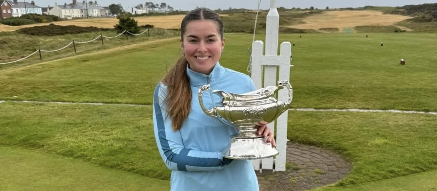Abby Roper wins Cumbria County Championship at Silloth