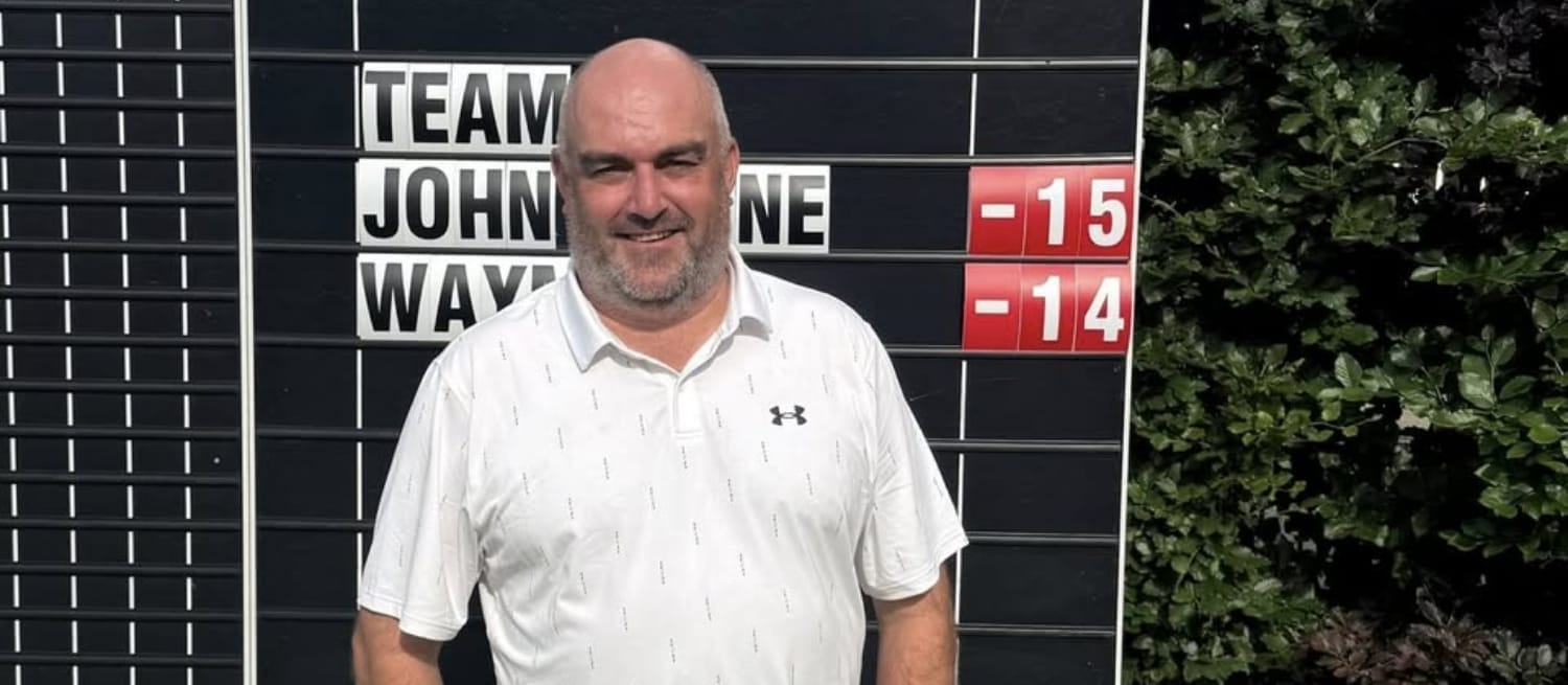 Darren Crowle and David Clark share top spot in Teesside pro am