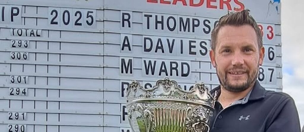 Rory Thompson wins the Cumbria Strokeplay Championship