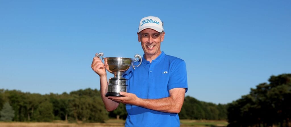John Kennedy wins the Senior Amateur at Walton Heath