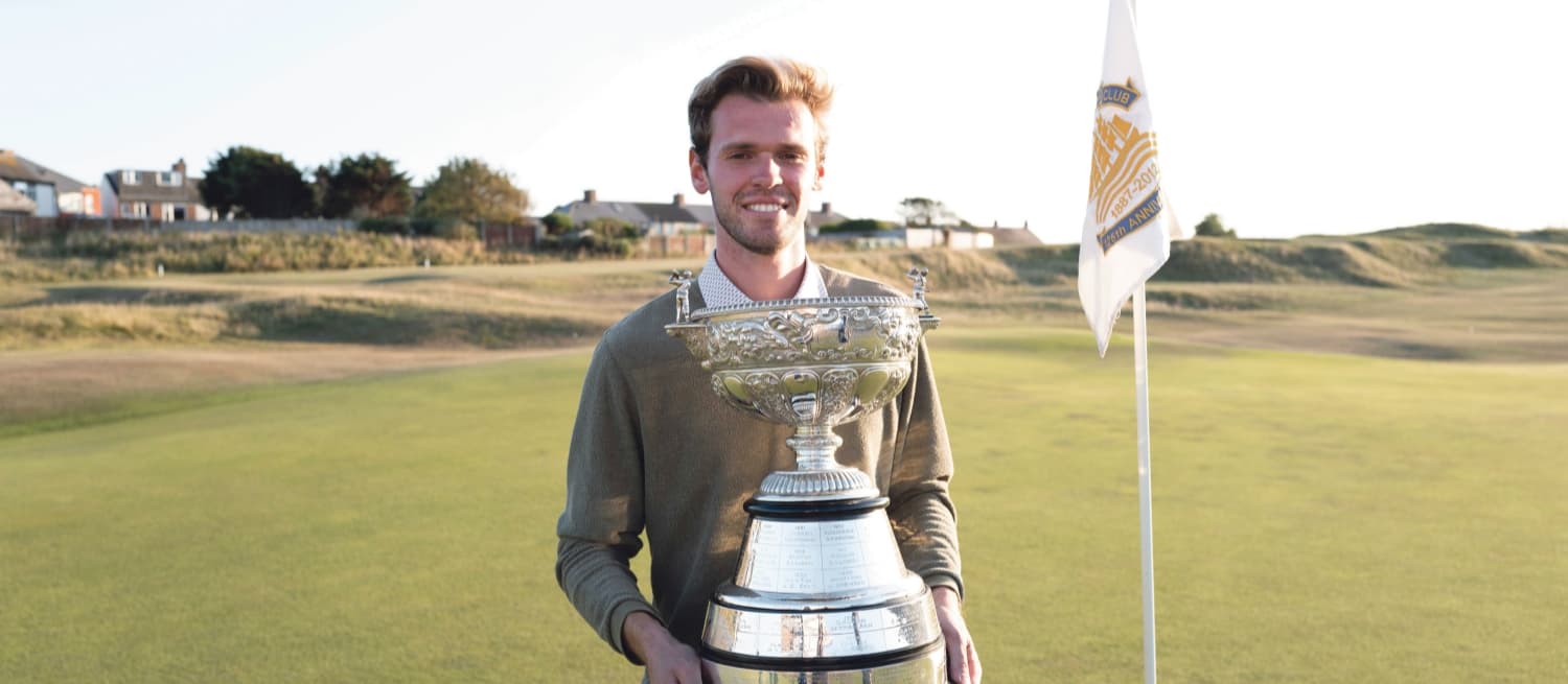 Max Berrisford wins the Yorkshire Amateur at Cleveland