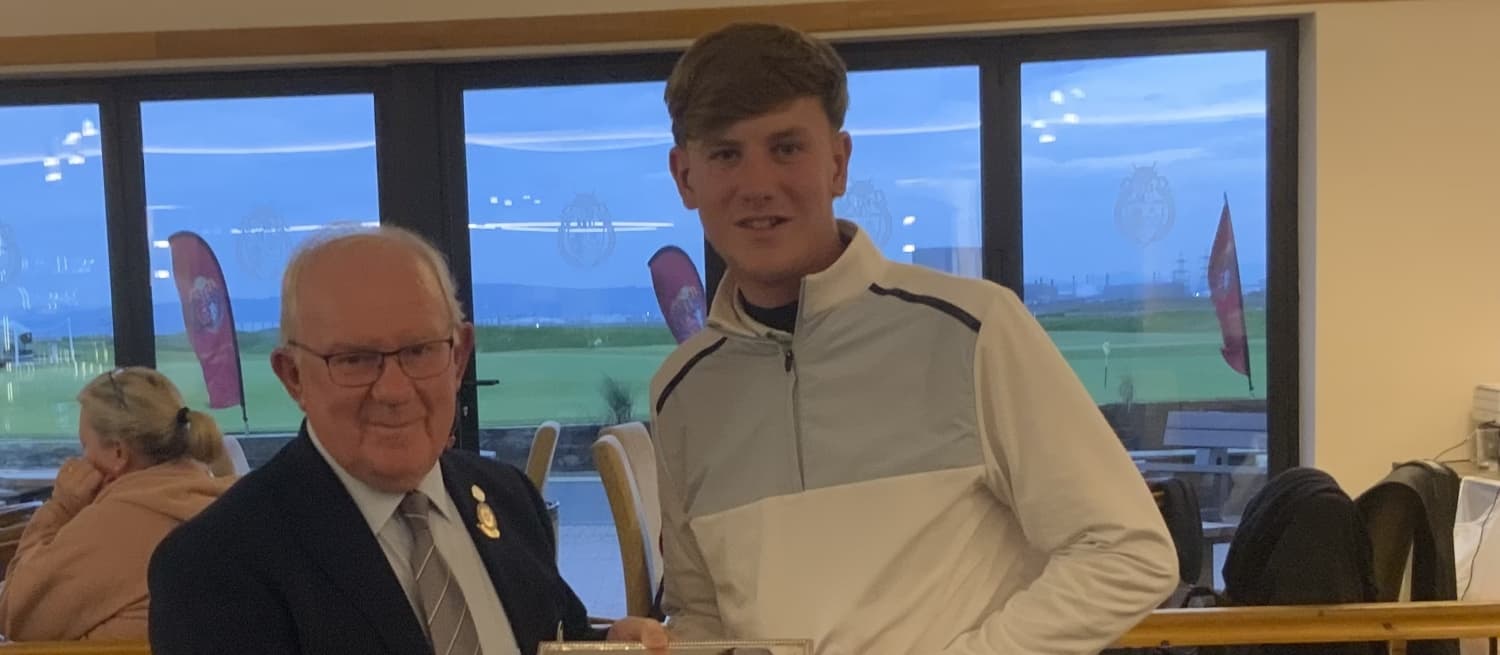 Lucas Martin successfully defends the North of England Amateur