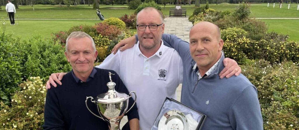 Sand Moor team win the Yorkshire Seniors Team Championship