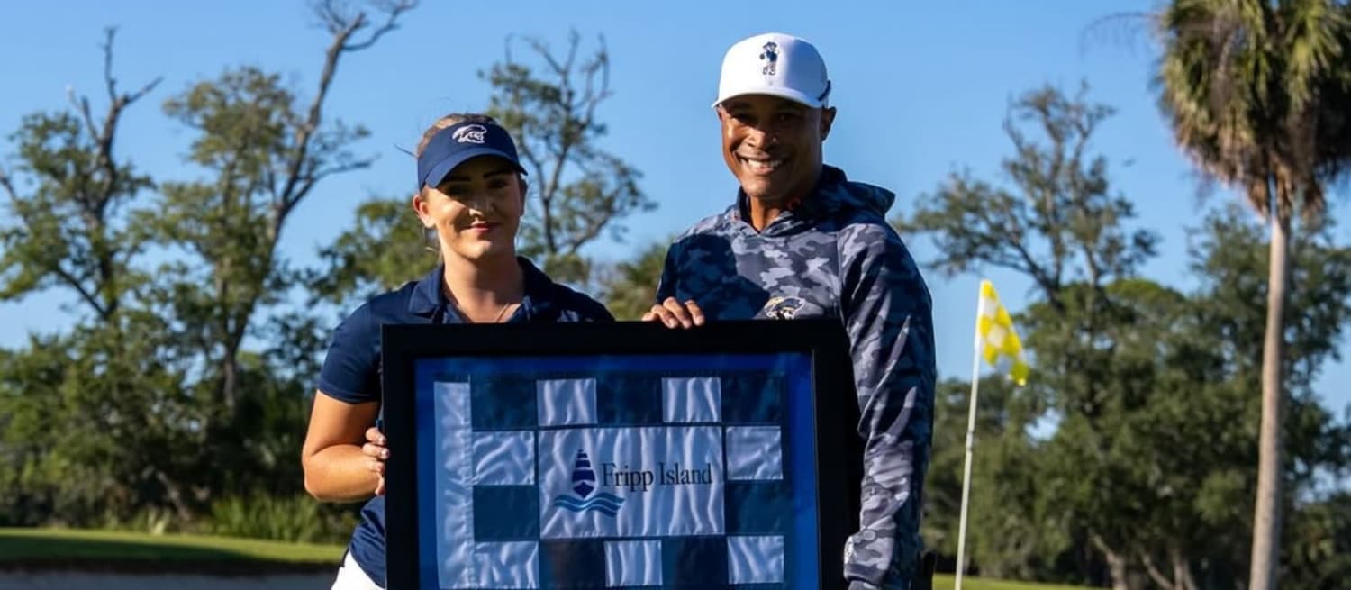 Katie Stephens wins the Fripp Island Intercollegiate
