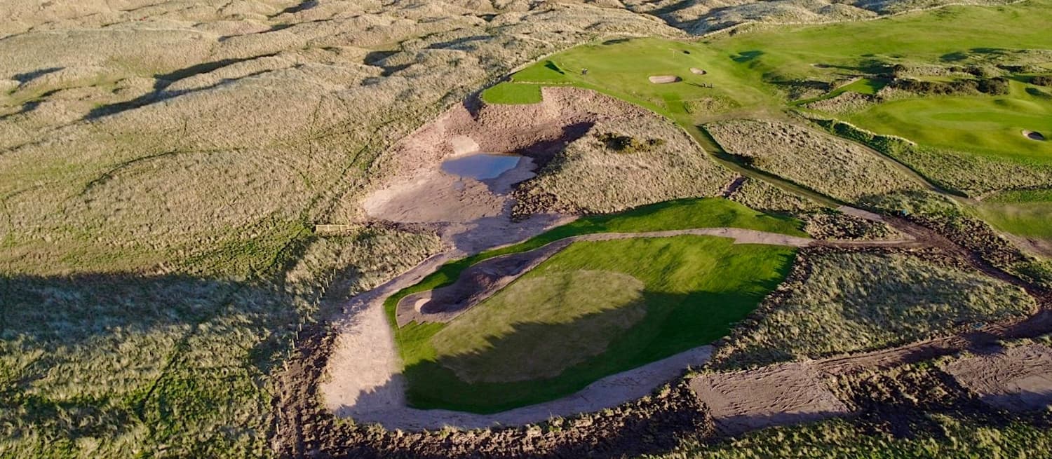 Goswick Links' new par three seventh hole set to open in April