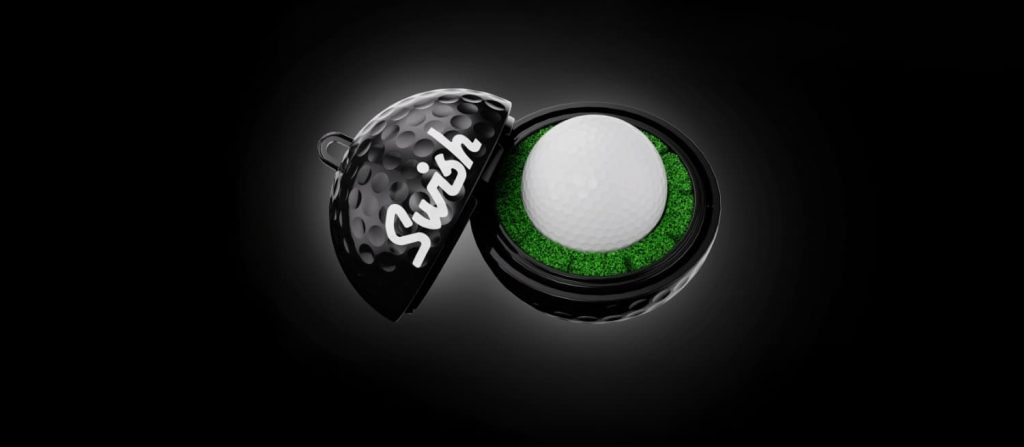 SWISH golf ball cleaning device gains backing on Dragons’ Den