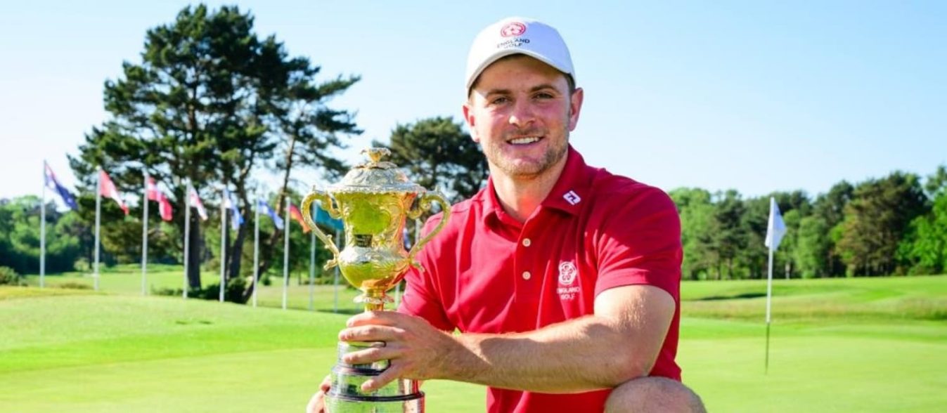 Tom Osborne wins the Brabazon Trophy at Moortown Golf Club